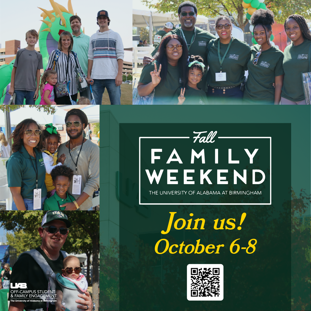 There is still time to register for Family | The UAB Family Hub
